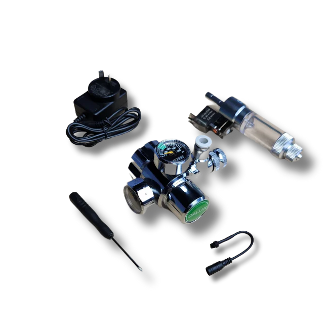 DALUA CO2 REGULATOR AND SOLENOID – FishBits