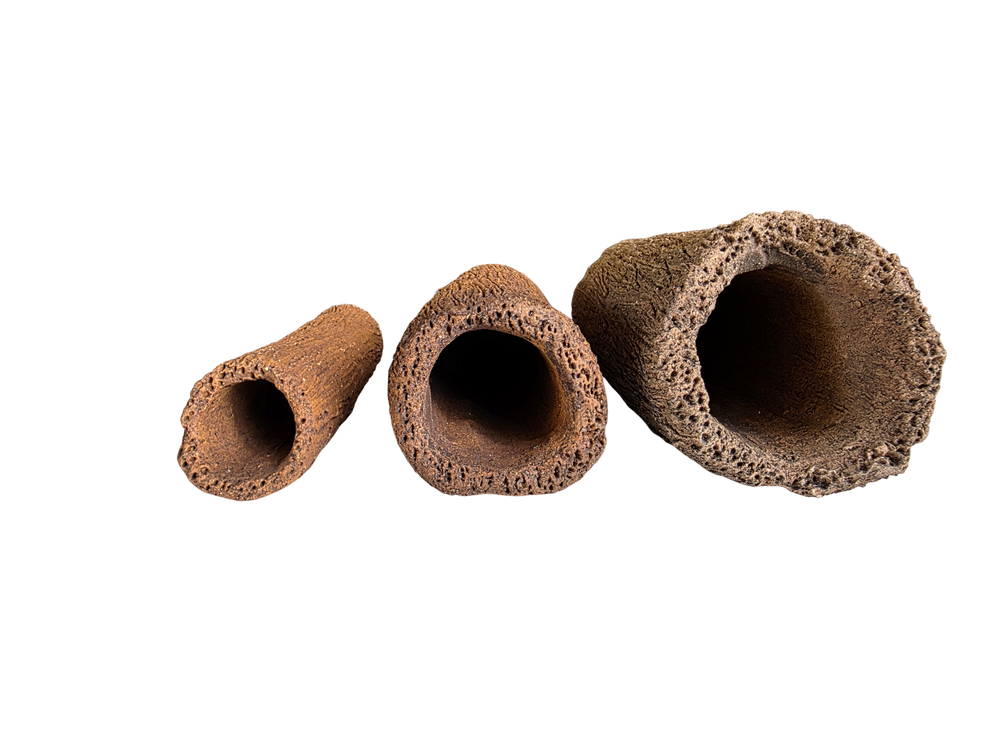 Bristlenose and Pleco Clay Round Breeding Cave/Log – FishBits