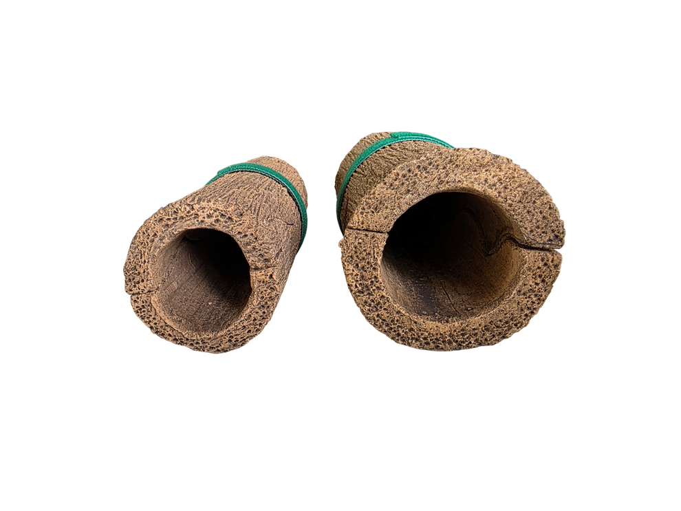 Bristlenose and Pleco Clay Round Splits Breeding Cave/Log – FishBits