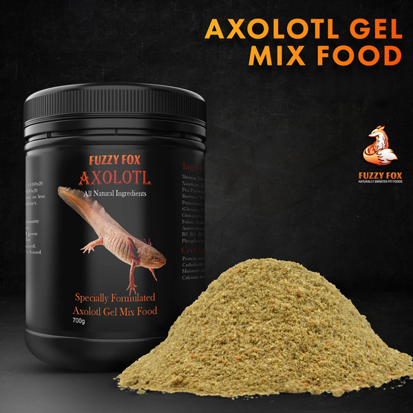 Fuzzy Fox Axolotl Gel Food Pre-mix – FishBits