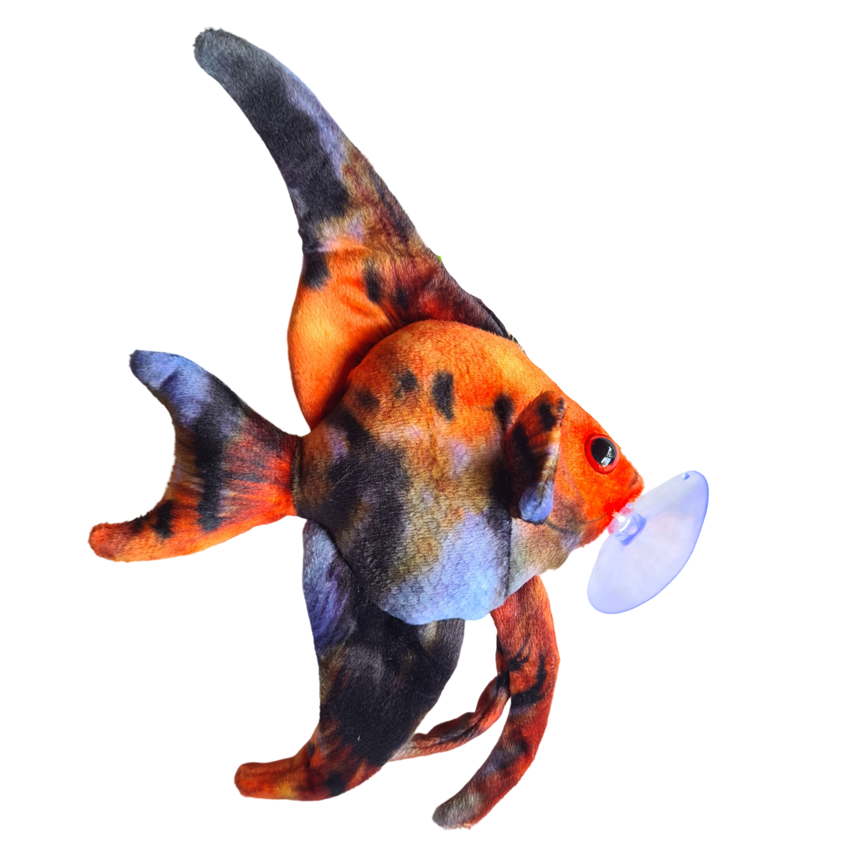 Koi Angelfish Plush Toy with Suction Cup Mouth | GreenPleco Aquarium ...